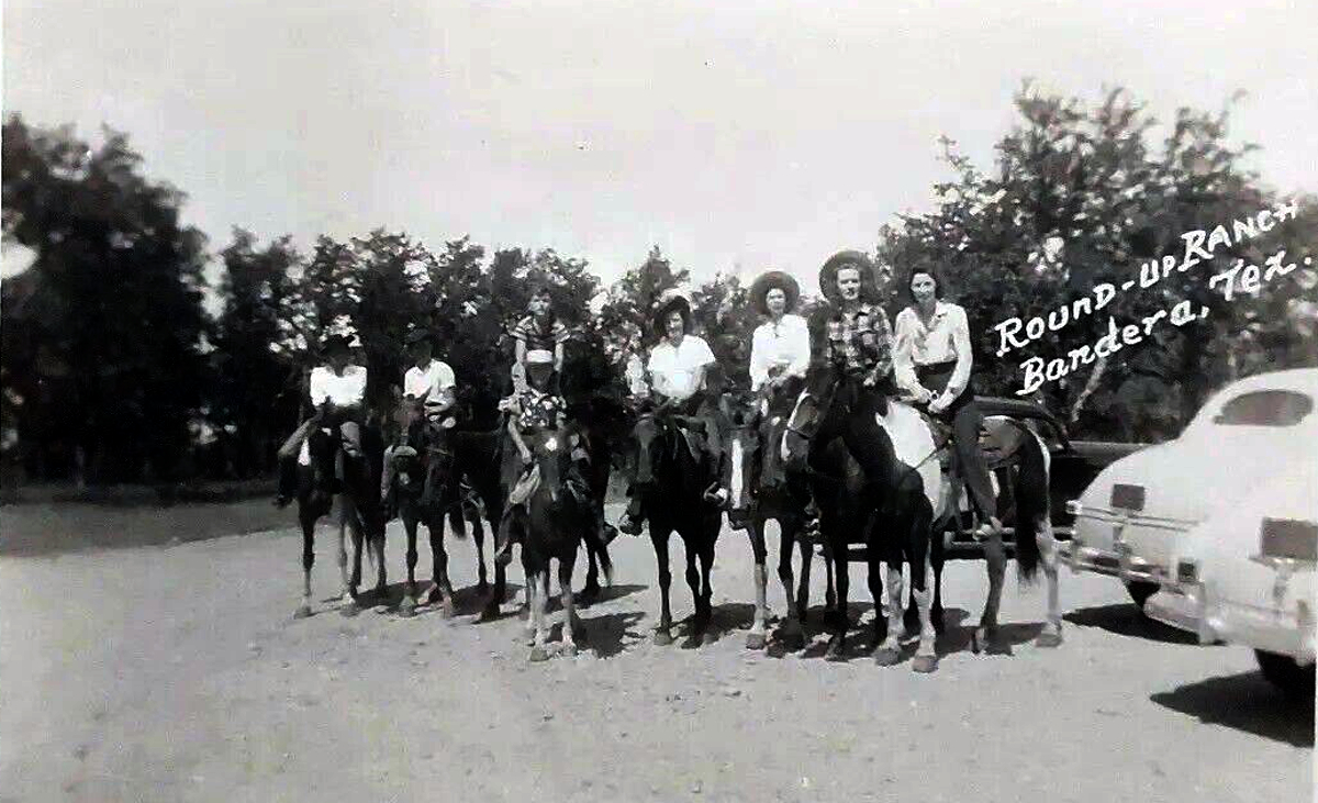 Round-Up Ranch in 1950s